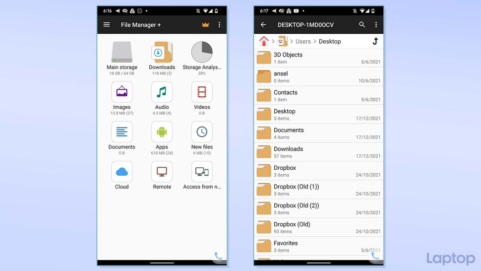 How to wirelessly transfer files between your phone and PC | Laptop Mag