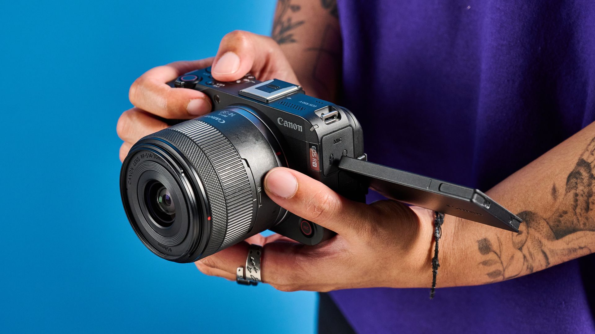 Using the Canon EOS R50 V feels like riding a bike with training wheels ...