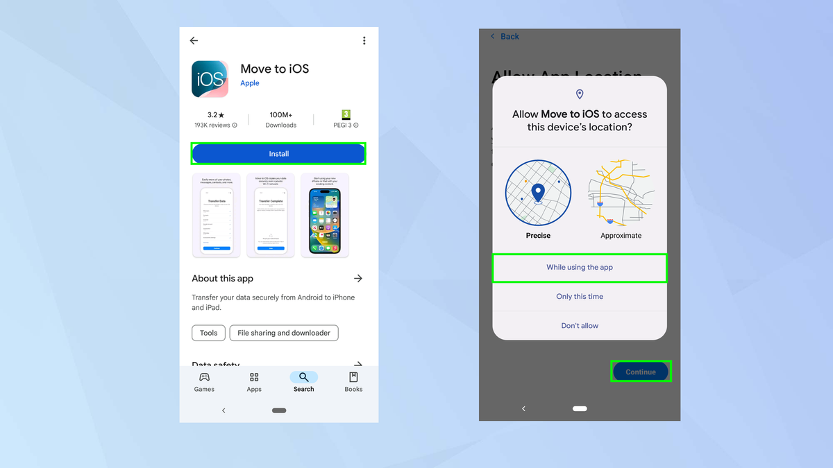 How to transfer data from Android to iPhone | Tom's Guide