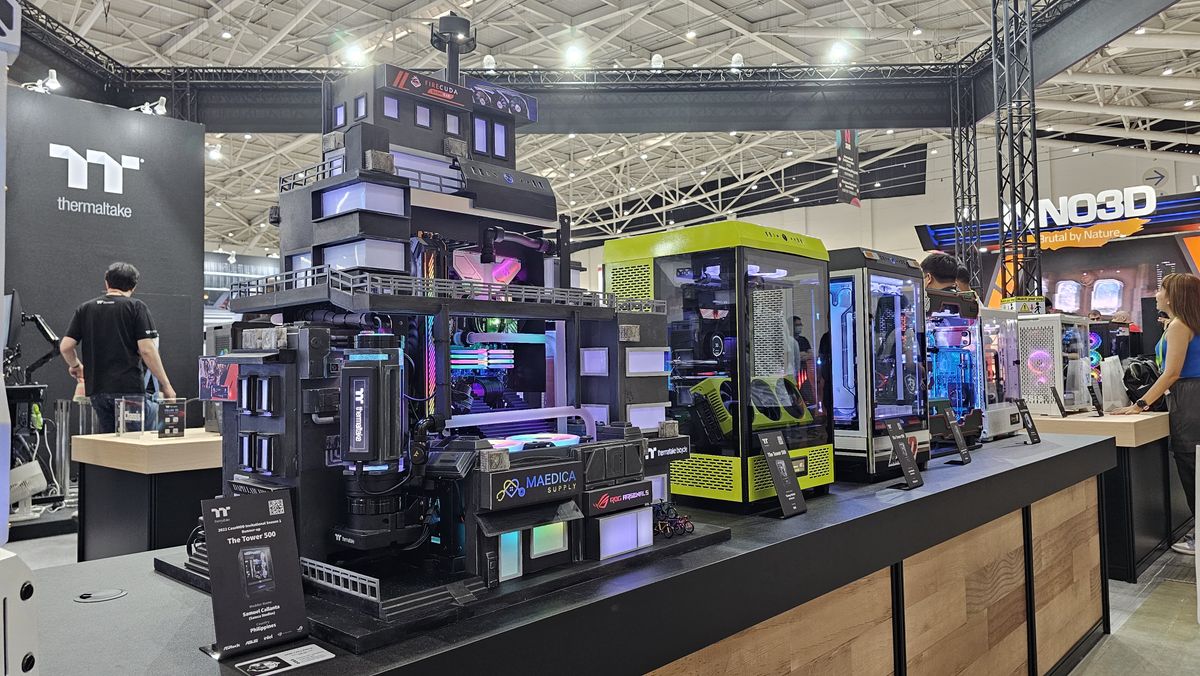 Coolest Case Mods of Computex 2023: Alien Facehuggers, Motorcycles and More | Tom's Hardware