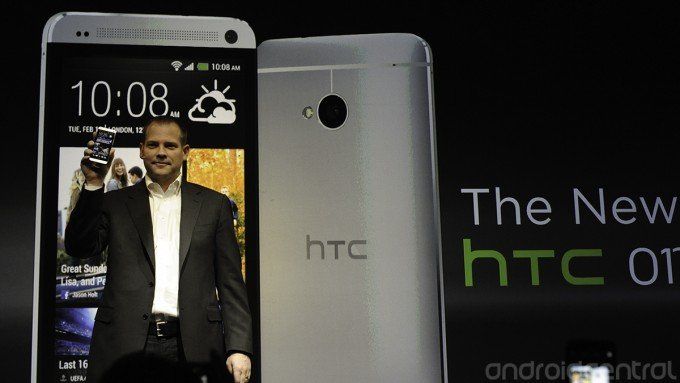 The new HTC One Android smartphone is announced, stepping up against ...