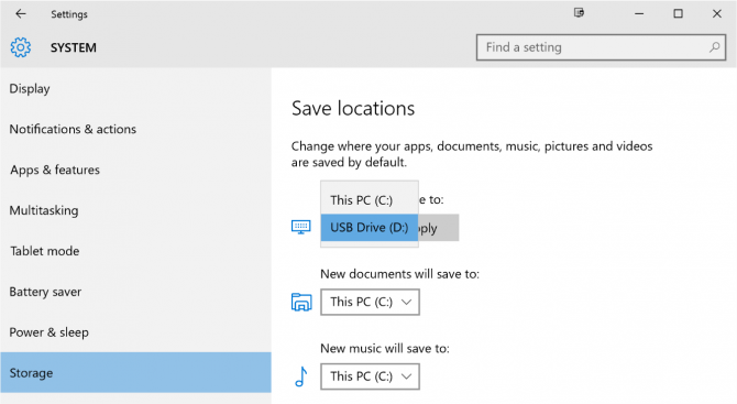 How to Install Windows 10 Apps to an SD Card or USB Drive | Laptop Mag