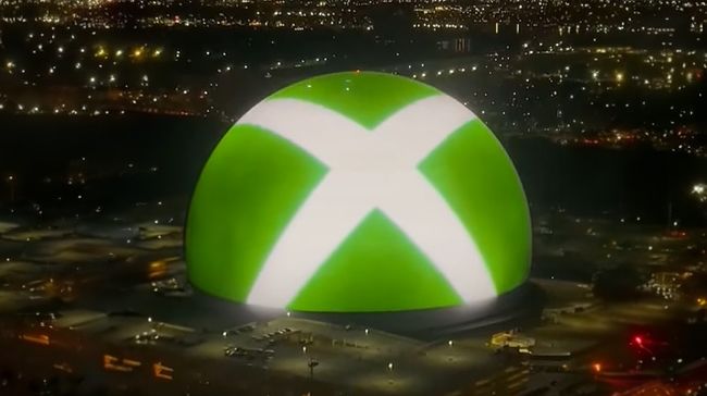 Xbox lights up Nevada with a huge installation at the Las Vegas Sphere ...