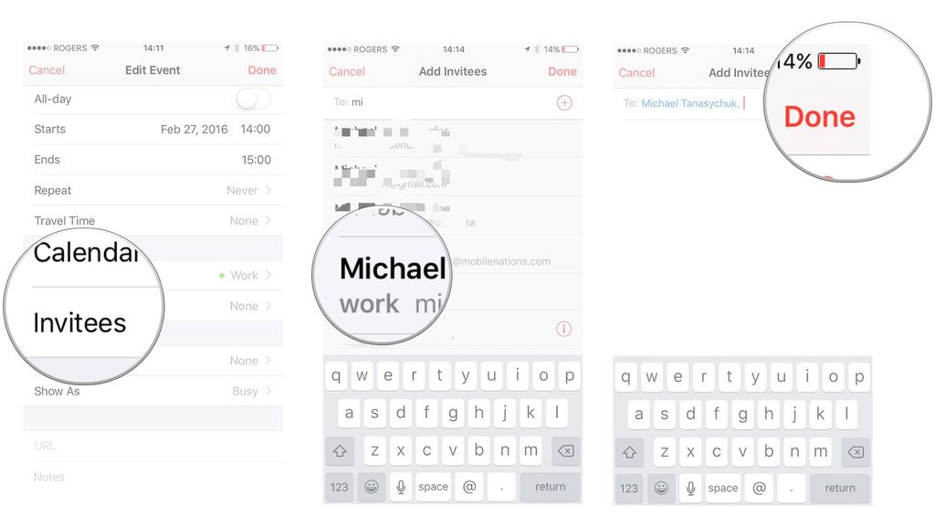 How to share events with Calendar for iPhone and iPad | iMore