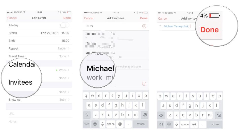 How to share events with Calendar for iPhone and iPad | iMore