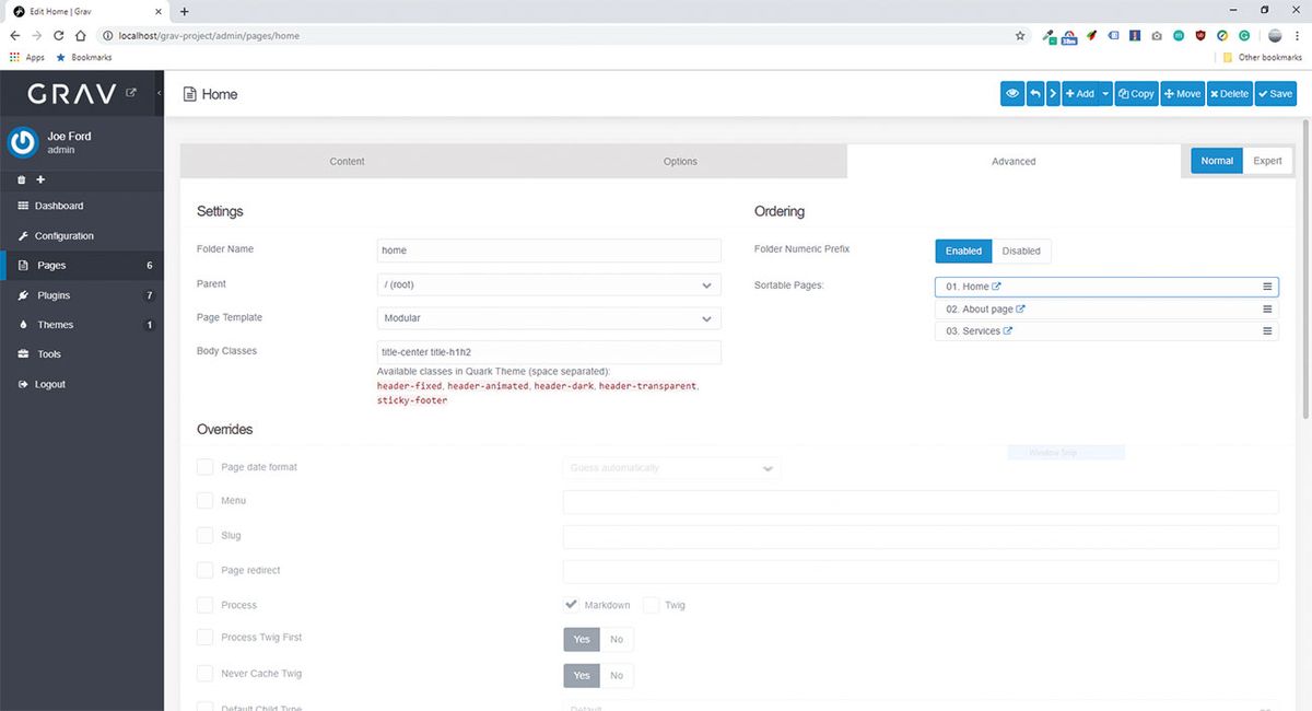 Get started with Grav CMS | Creative Bloq