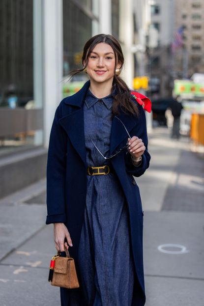 Designer Logo Belts: The Accessory Everyone Wore to New York Fashion ...