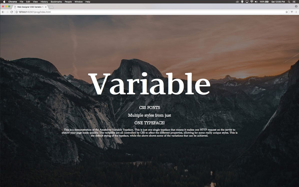 Get Started With Variable Fonts In Css Creative Bloq