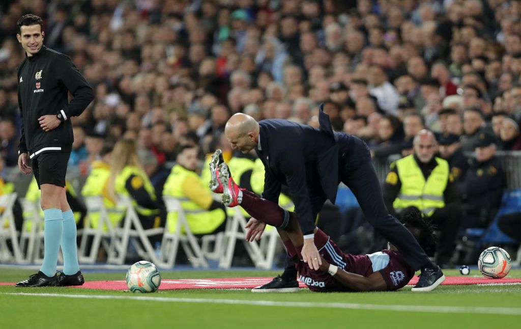 Zidane frustrated as Real Madrid share spoils with strugglers Celta ...