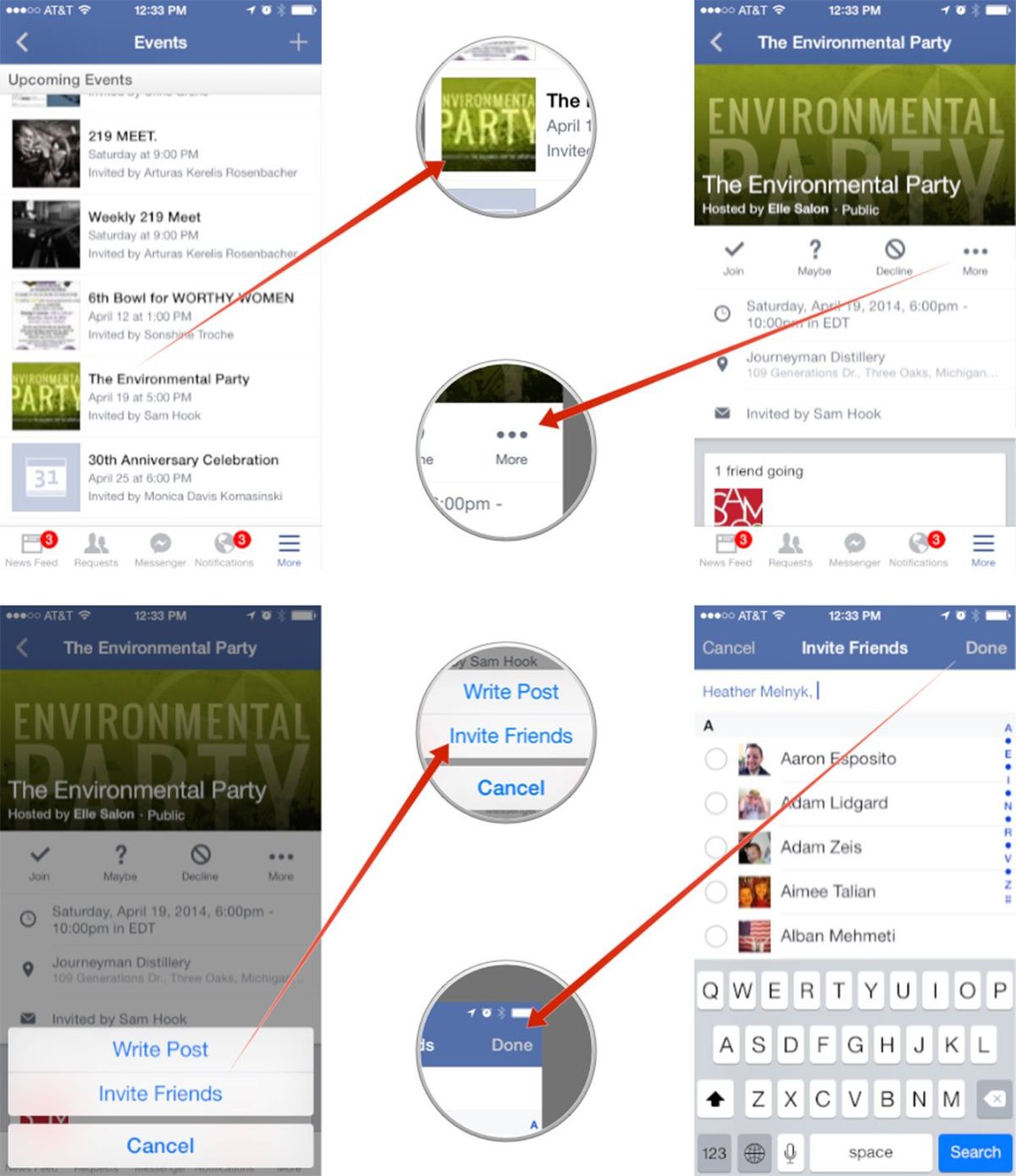How to invite someone to a Facebook event on iPhone and iPad | iMore