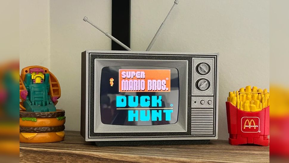 Raspberry Pi powers tiny retro TV with audio support | Tom's Hardware