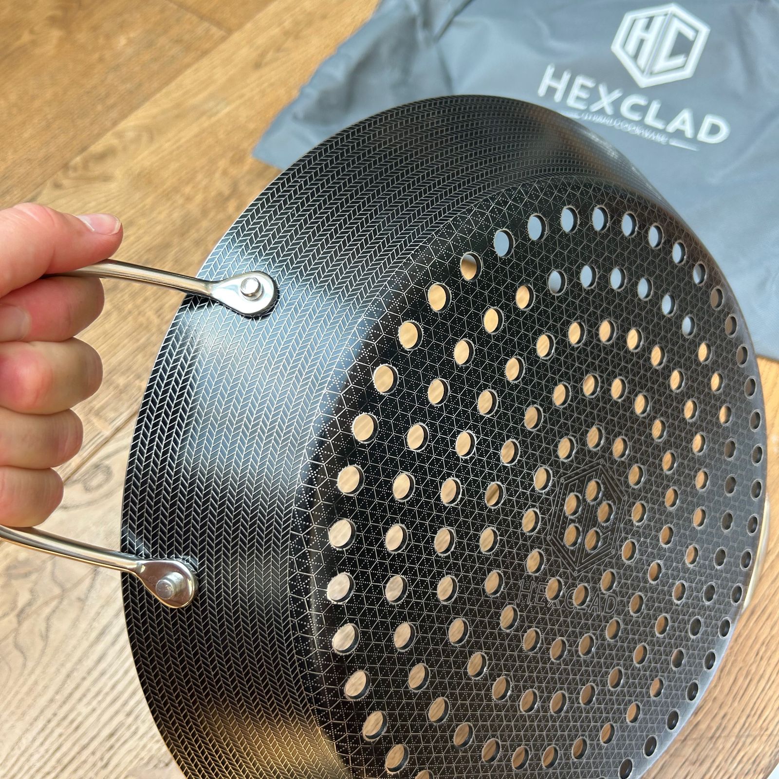 HexClad BBQ Grill Pan review - I try out the brand's BBQ pan | Ideal Home