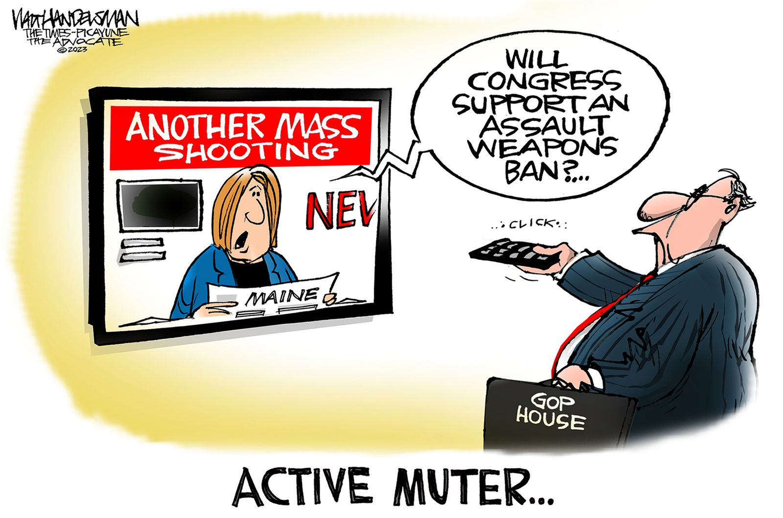 5 sharply observed cartoons about gun control | The Week