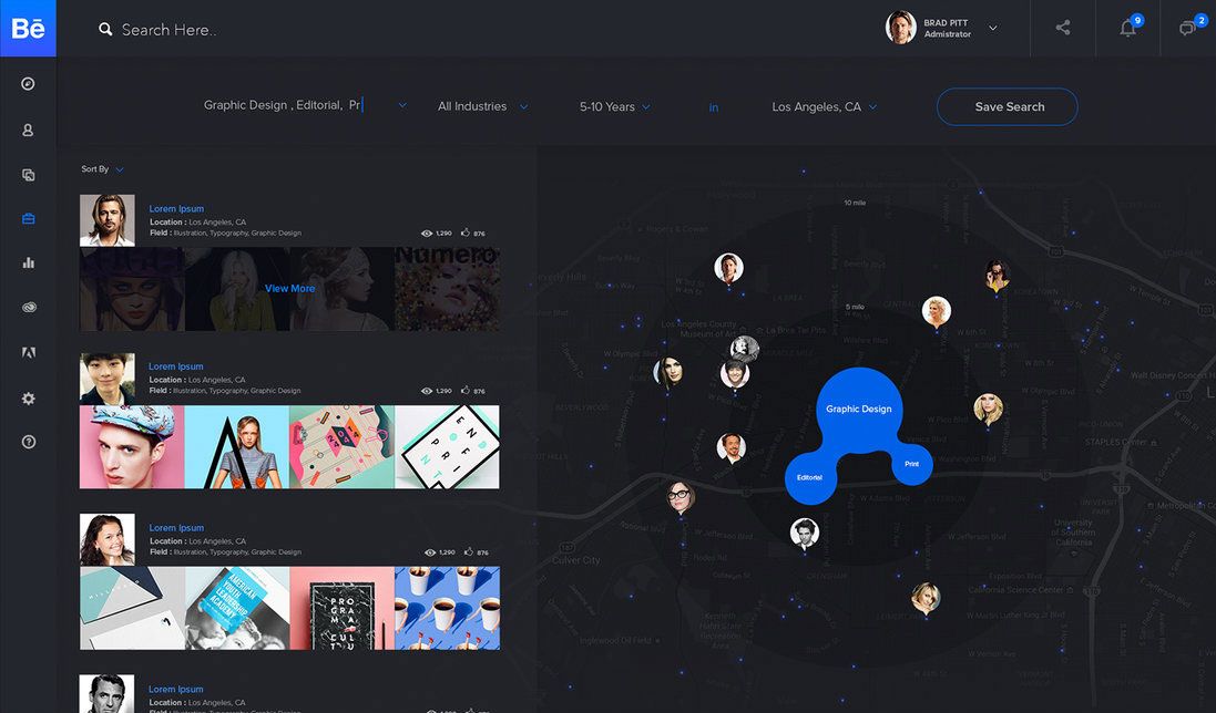 New Behance concept looks like a killer app | Creative Bloq