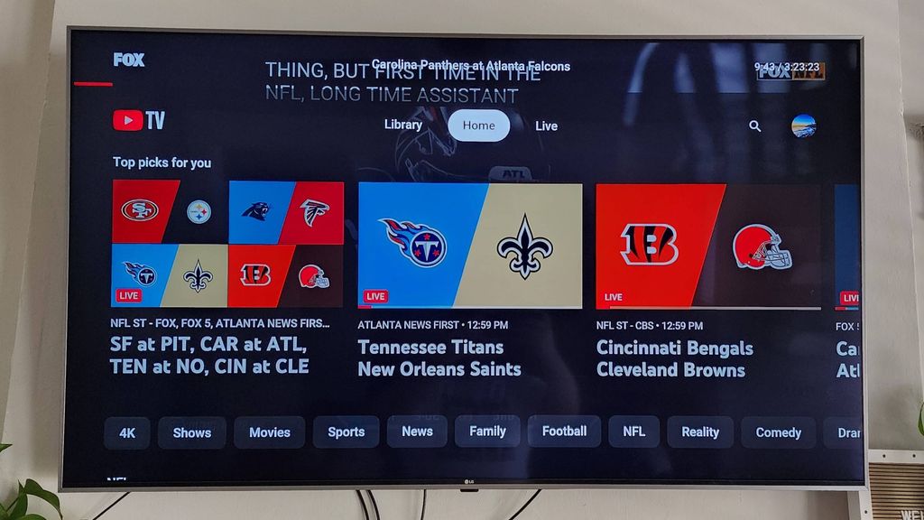 How to use multiview with NFL Sunday Ticket on YouTube and YouTube TV ...