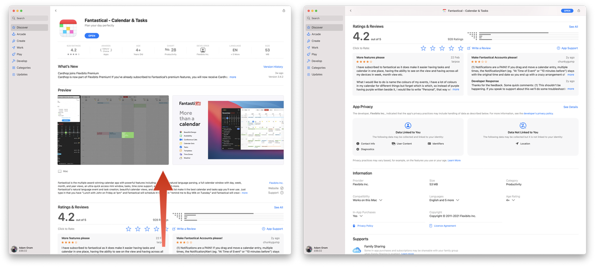 How to view and read privacy labels in the Mac App Store | iMore