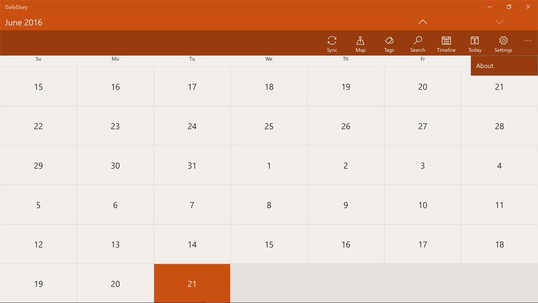 DailyDiary is a Windows 10 app for documenting life's highs and lows ...