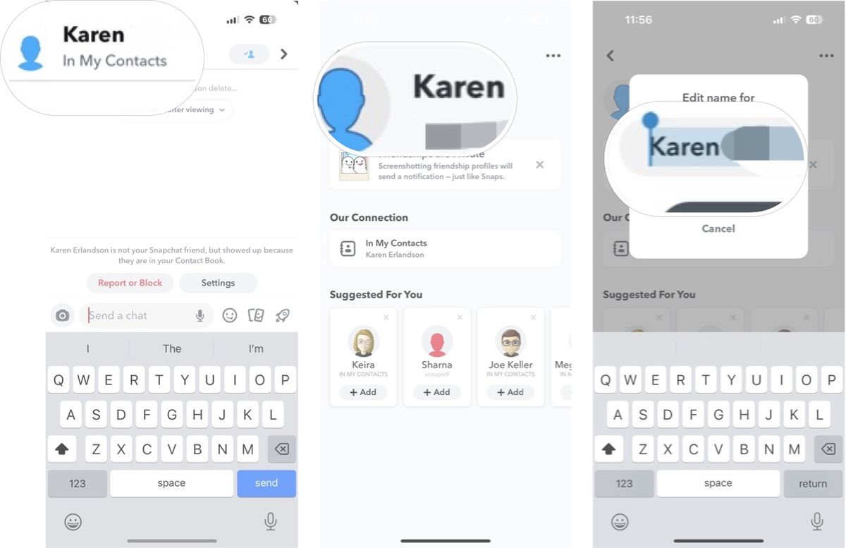 How to change someone's Snapchat display name | iMore