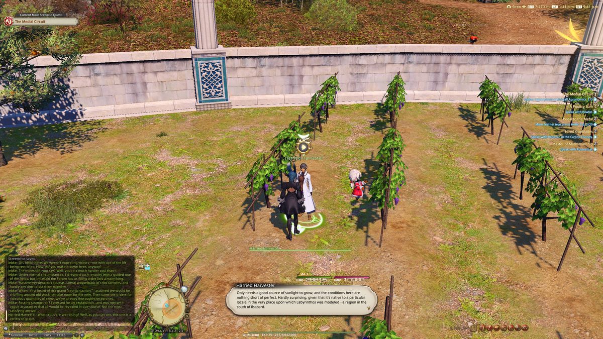 Leave Final Fantasy 14: Endwalker's grapes alone | PC Gamer