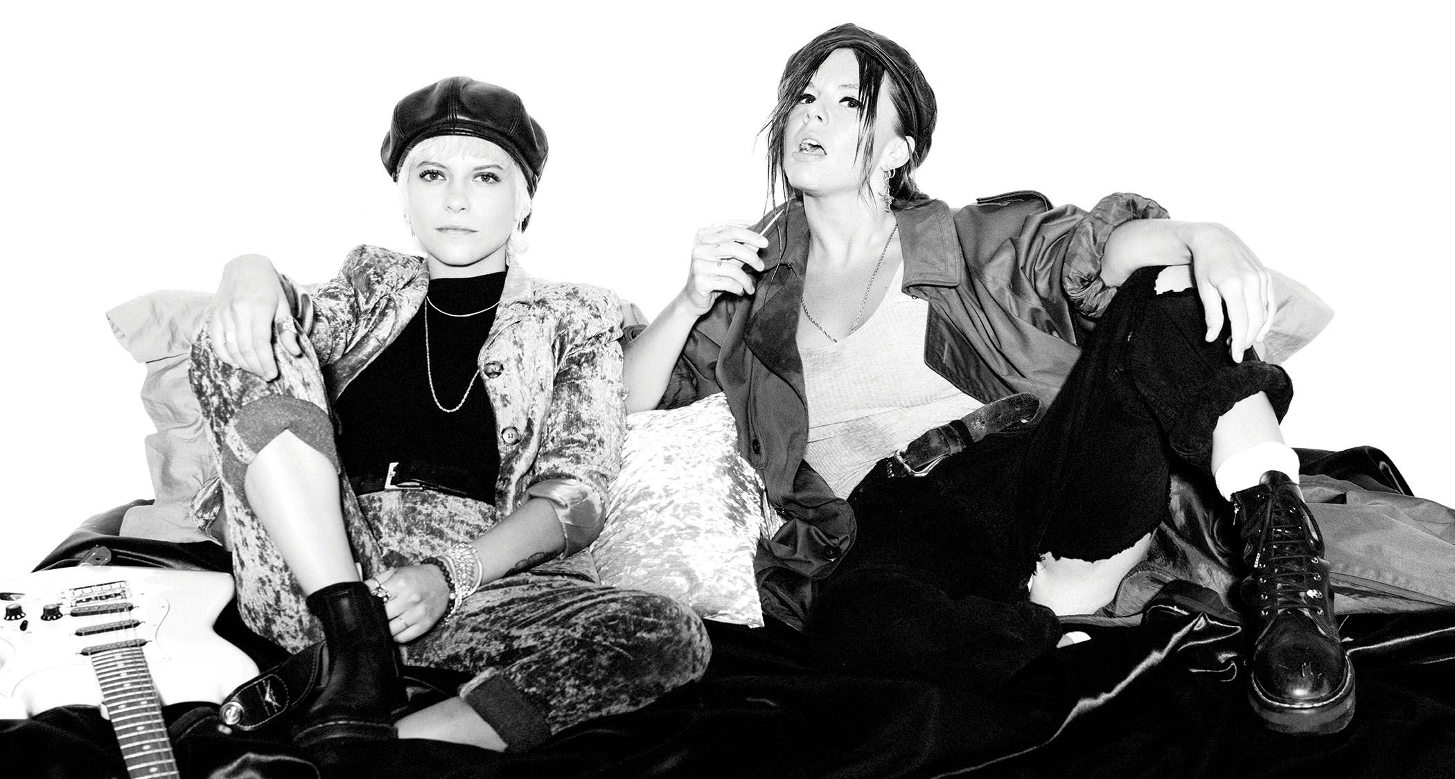 Rosie Bones on her guitar chemistry with Carmen Vandenberg | Guitar World