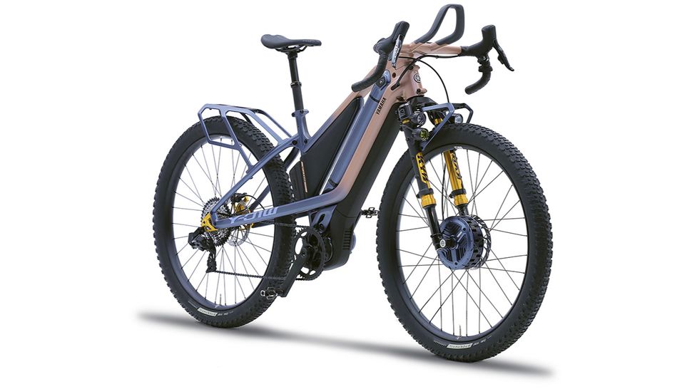 Yamaha concept bikes feature power steering, idler-driven drive unit ...