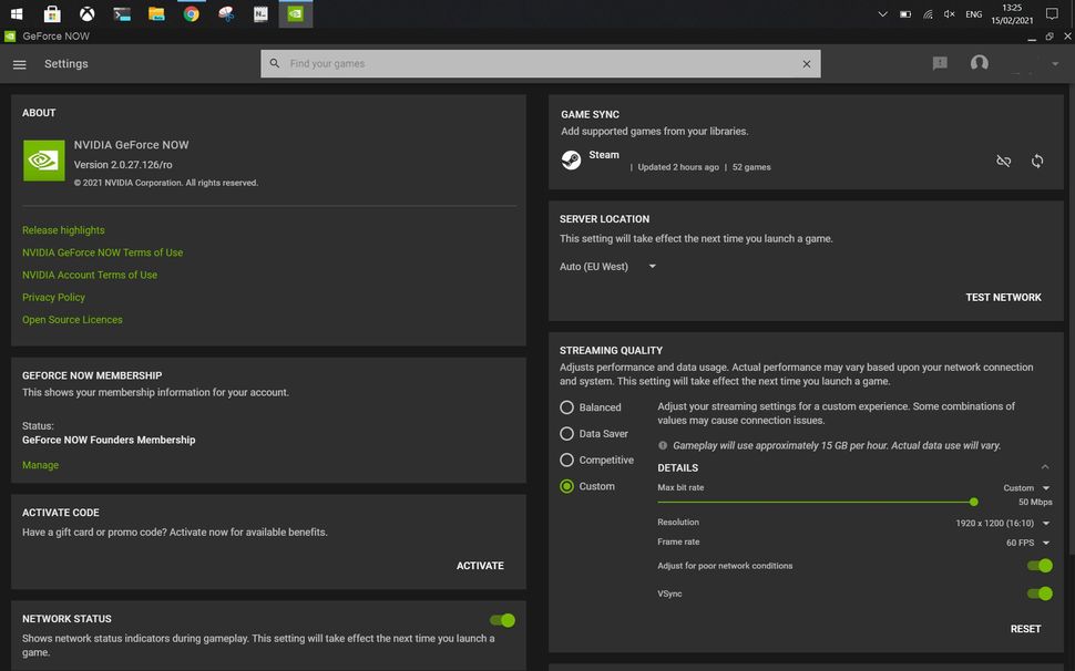 How to optimize NVIDIA GeForce Now settings for best performance ...