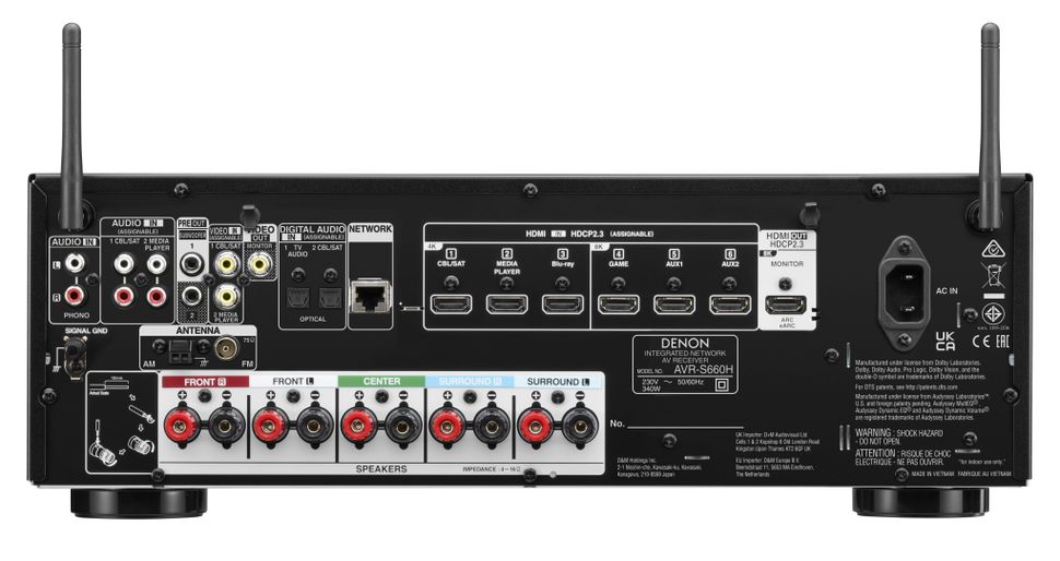 Denon releases two affordable S-series AV Receivers with multiple HDMI ...