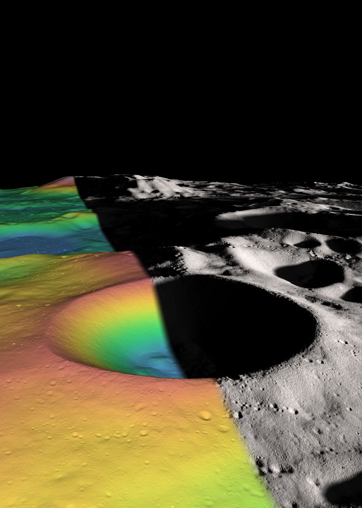 Water Ice in Moon's Shackleton Crater Identified | Space