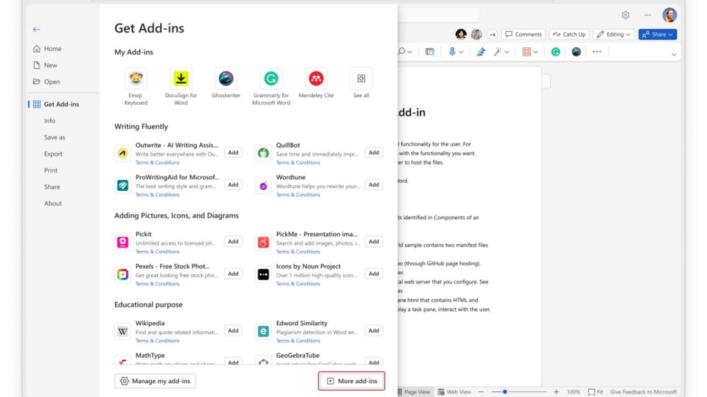 New way to manage Office add-ins | Windows Central