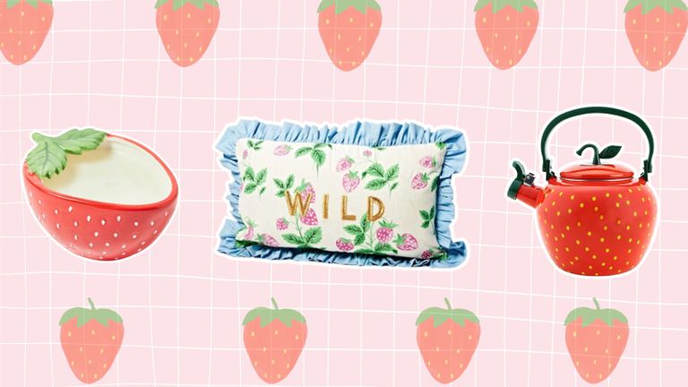 12 strawberry home decor buys — fruity and fun | Real Homes