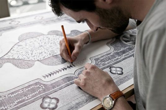You'll be floored by these carpet drawings | Creative Bloq