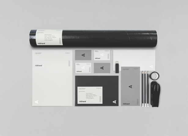 Image of the day: Ali Sharaf identity by MashCreative | Creative Bloq