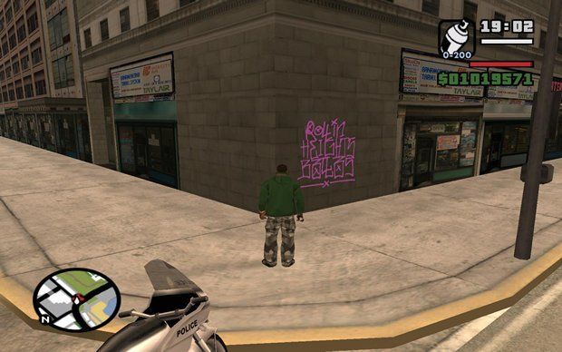 GTA San Andreas Tags locations in Los Santos | GamesRadar+
