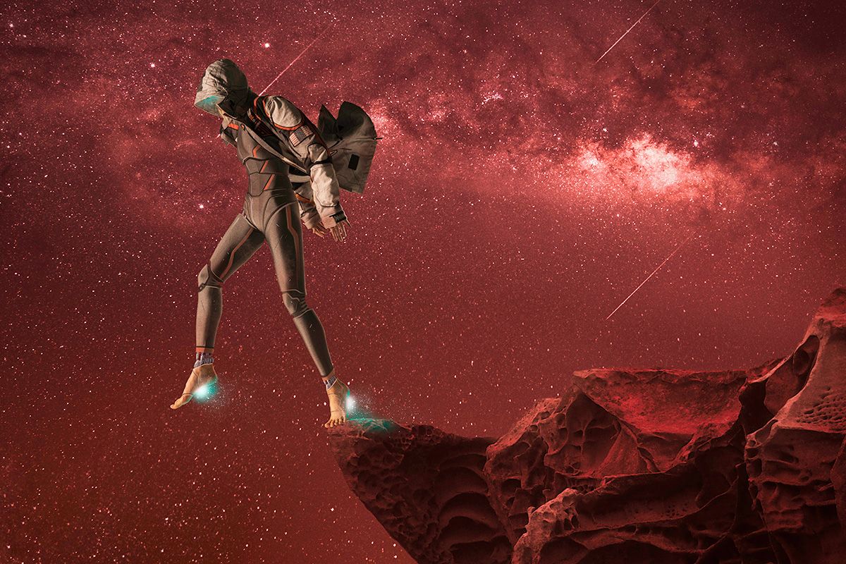 Mission to Mars! Buzz Aldrin's Cosmic Sprayground Fashion Line in ...