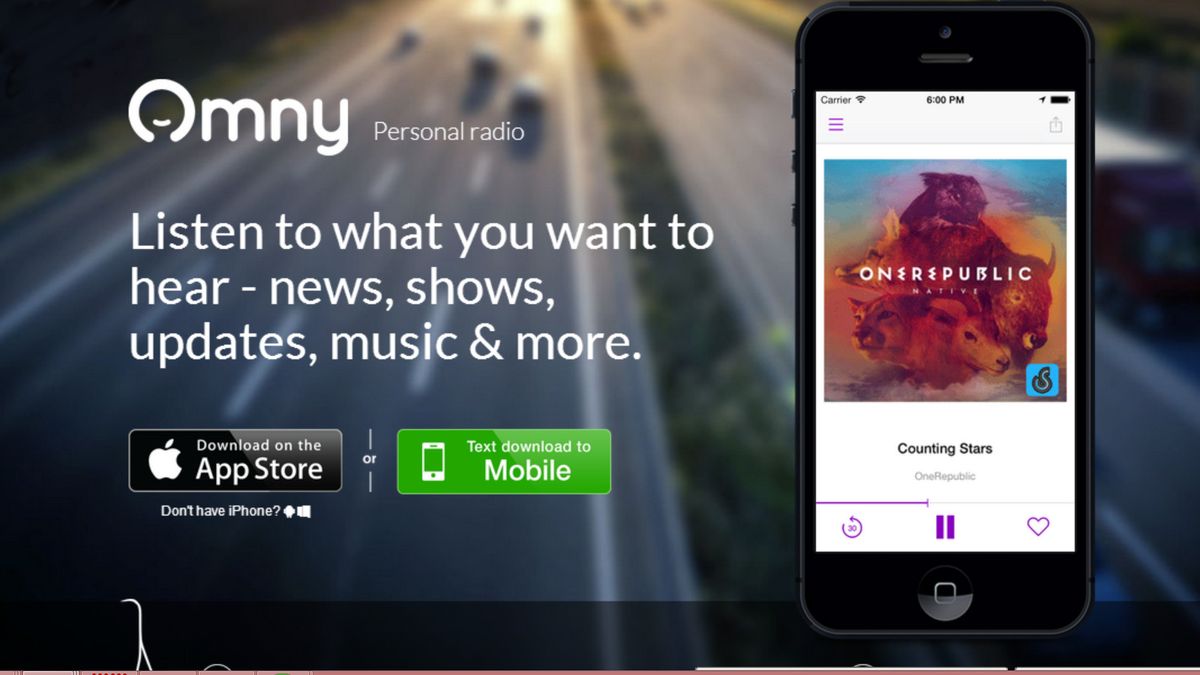 Omny gets personal as your all-in-one radio app | TechRadar