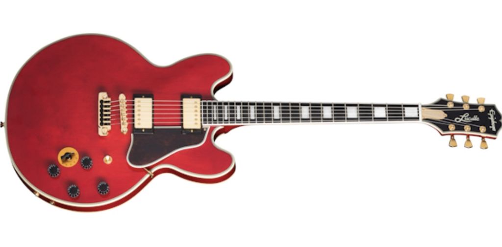 Epiphone unveils new Cherry-finished B.B. King Lucille guitar | Guitar ...