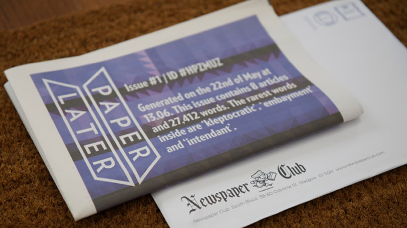 Get your favourite blog posts as a printed newspaper | Creative Bloq