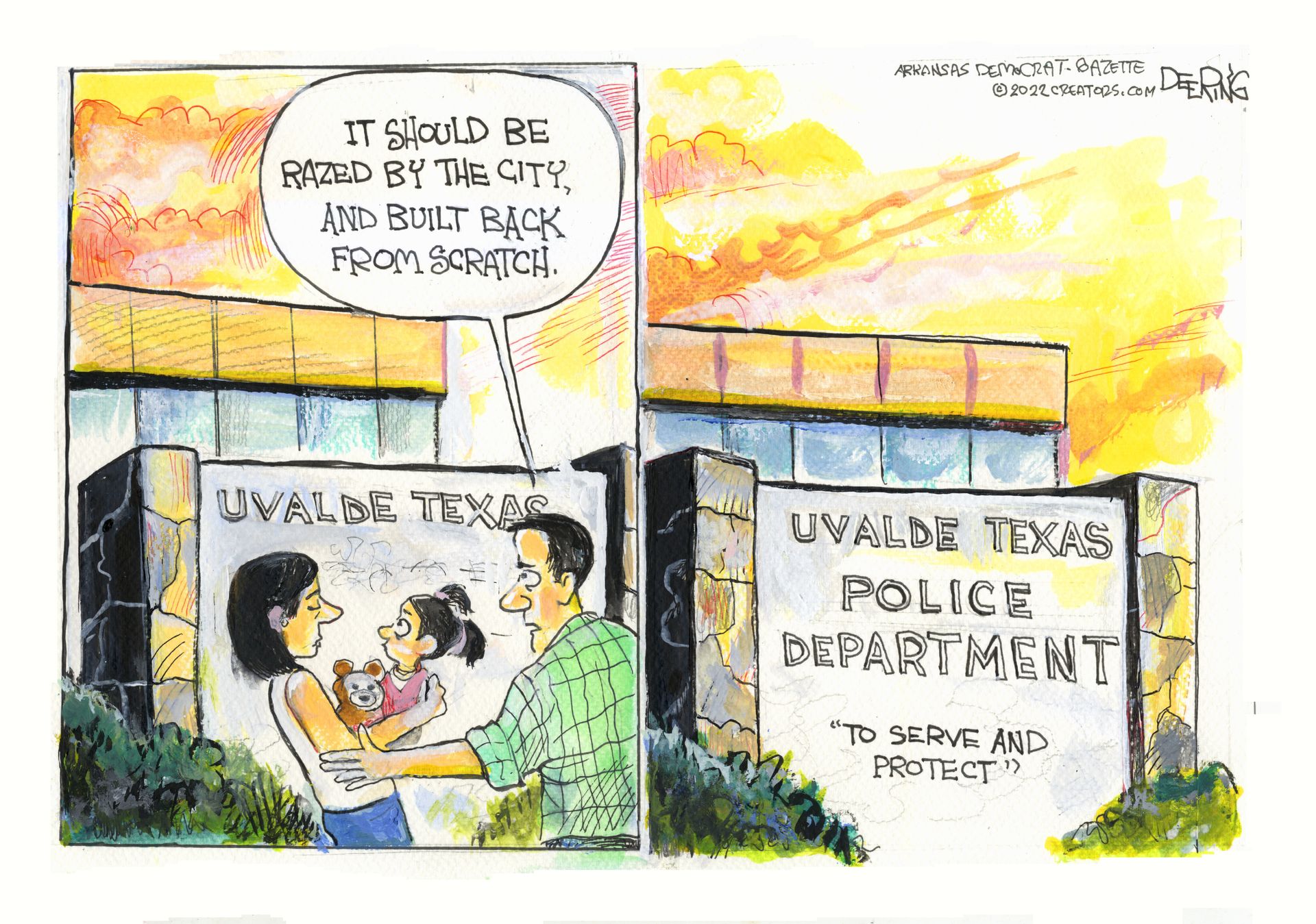 5 cartoons about the Uvalde police response | The Week