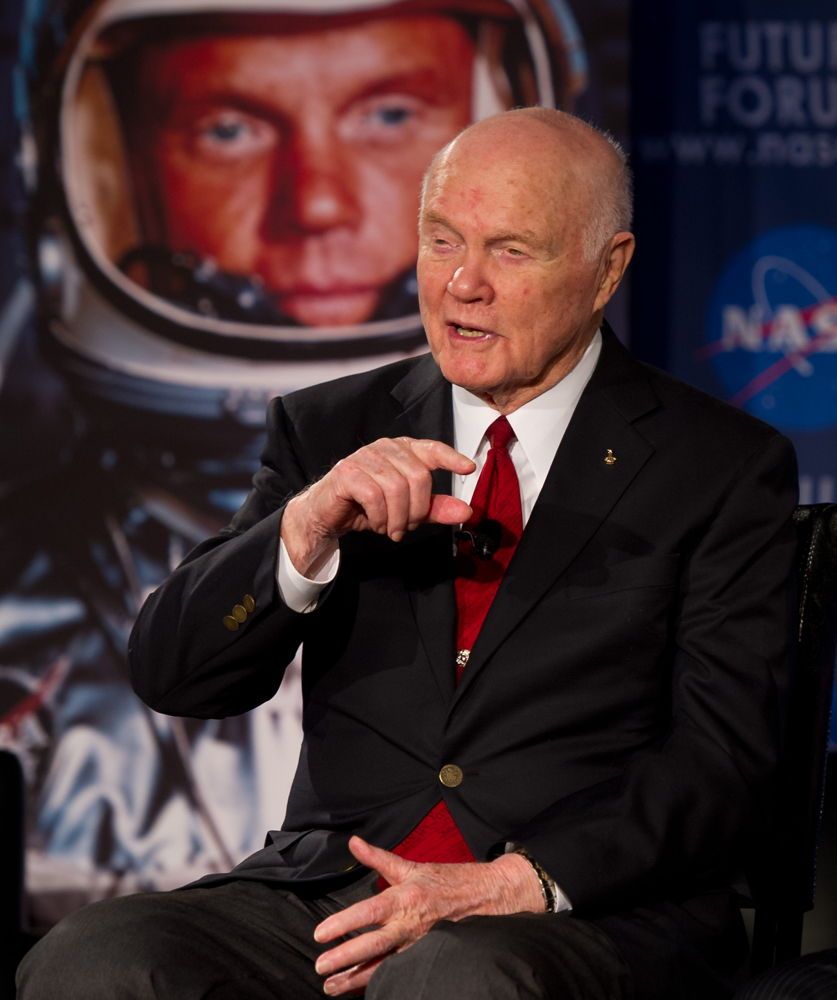 Photos: John Glenn: Page 3 | Space