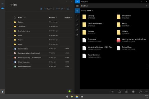 This is Microsoft's new modern File Explorer for Windows 10X | Windows ...