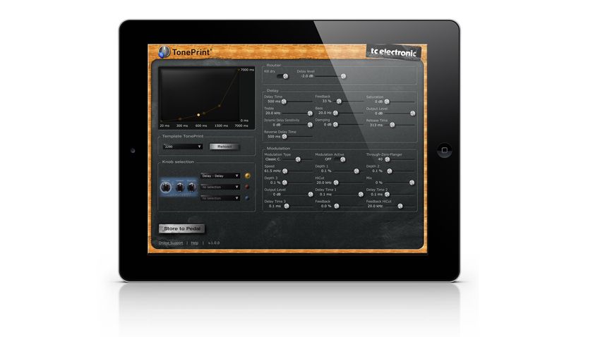 TC Electronic releases TonePrint Editor for iPad | MusicRadar