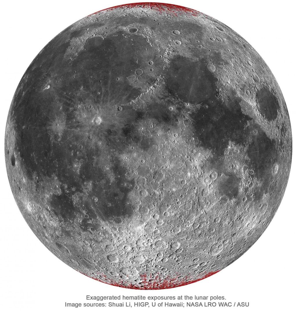 The moon is rusty, and it’s likely Earth's fault | Space
