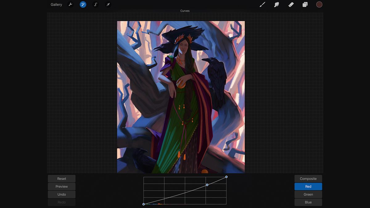How to draw a dramatic figure in Procreate | Creative Bloq
