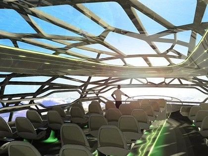 Airbus shows off transparent plane concept for 2050 | TechRadar