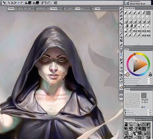 Illustrating a book cover in Painter and Photoshop: 13 top tips ...