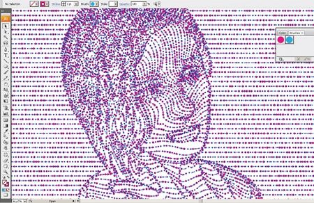 Create a line-based vector portrait | Creative Bloq