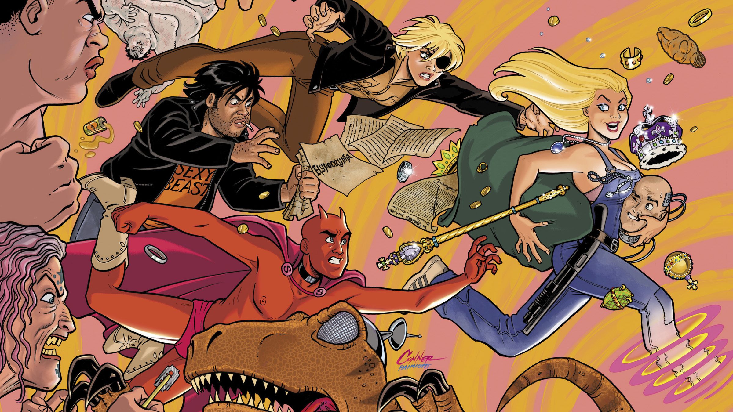 Garth Ennis's Marjorie Finnegan, Temporal Criminal returns with an ...
