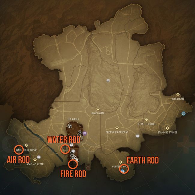 Where to find all the Marvel's Midnight Suns elemental rods | GamesRadar+