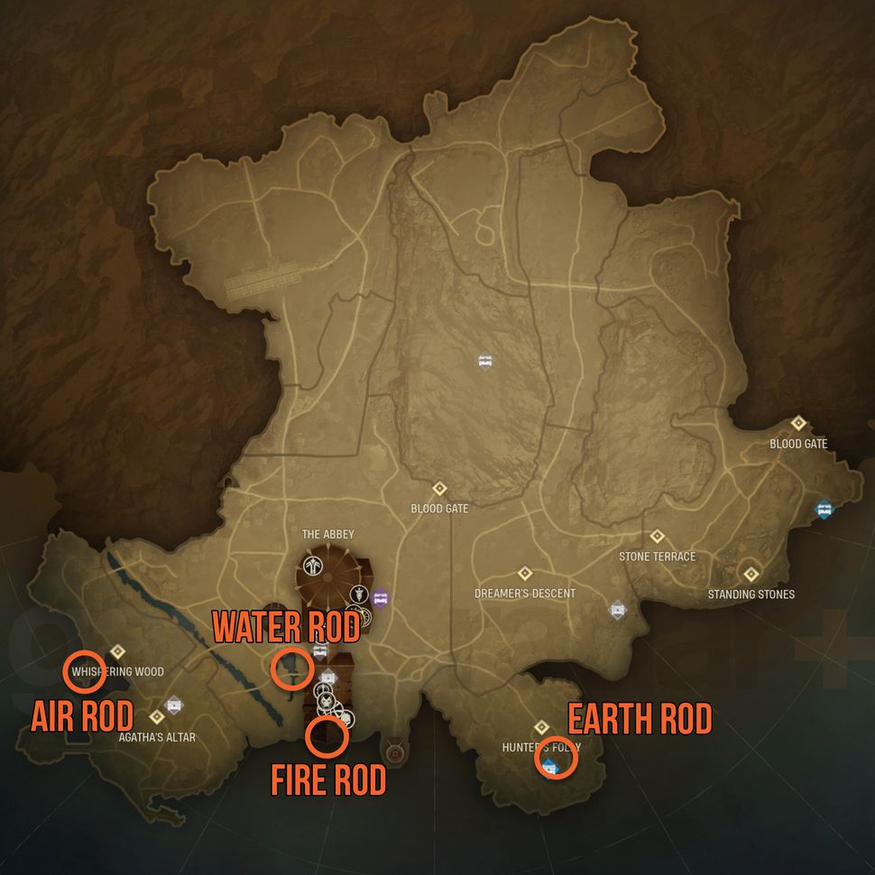 Where to find all the Marvel's Midnight Suns elemental rods | GamesRadar+