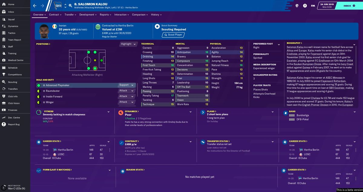 FM20 bargains: the best cheap players in Football Manager 2020 | PC Gamer